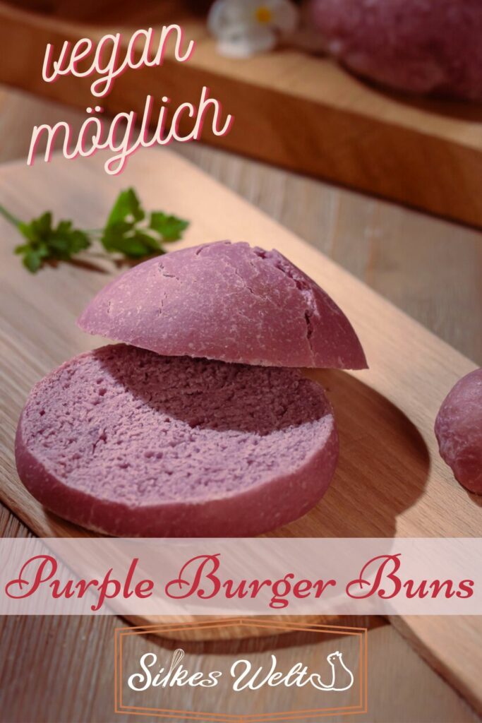 Purple Burger Buns mit Rotkohlsaft | Rezepte-SilkesWelt.de