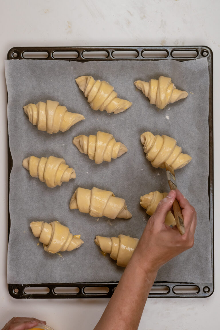Einfache Croissants